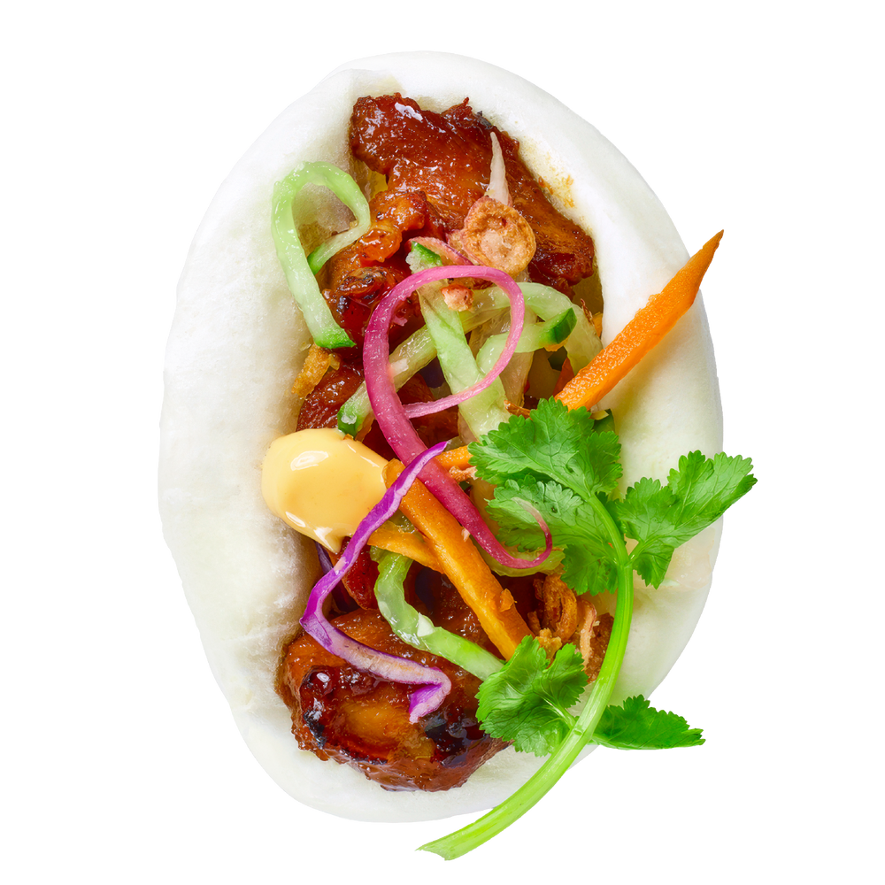 BBQ Chicken Bao – Roll'd Vietnamese Australia