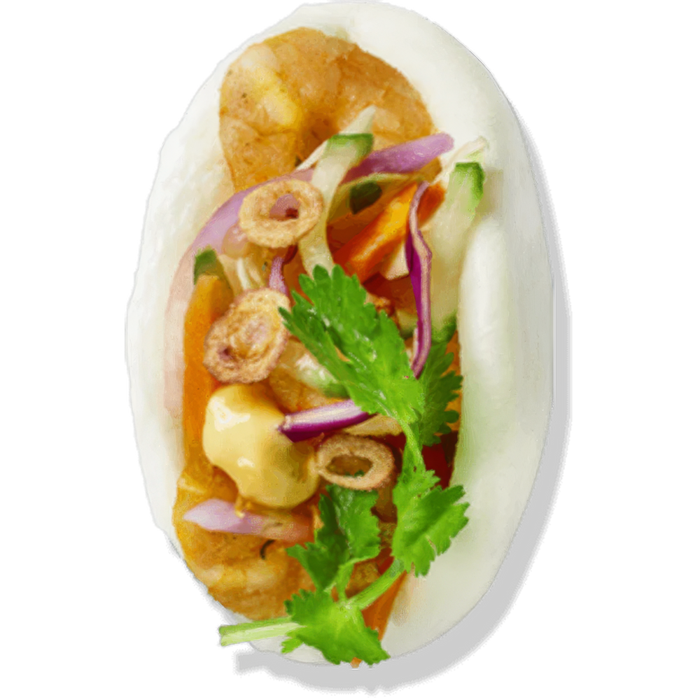 Crispy Prawn Bao – Roll'd Vietnamese Australia